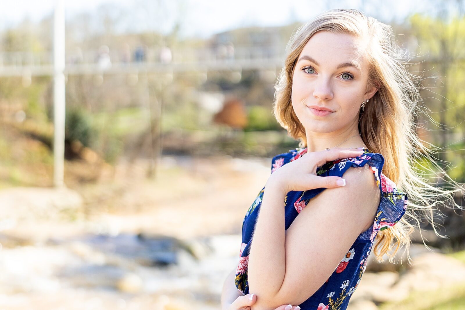 Light and Airy Senior Session | Greenville SC Senior Photographer